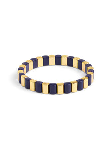 Enamel Tile Stretch Bracelet – Botanica Modern Market